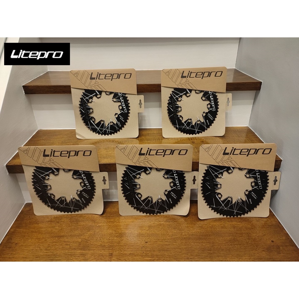 LITEPRO and LP LITEPRO Oval Narrow-Wide Chainring Shared 130BCD 110BCD ...