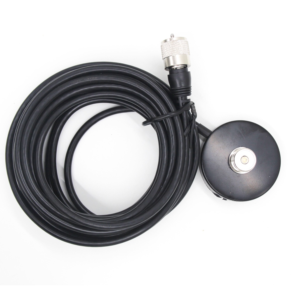 MB60 PL259 5M UHF Male Car Mobile Antenna Coax Cable MINI Magnetic Base ...