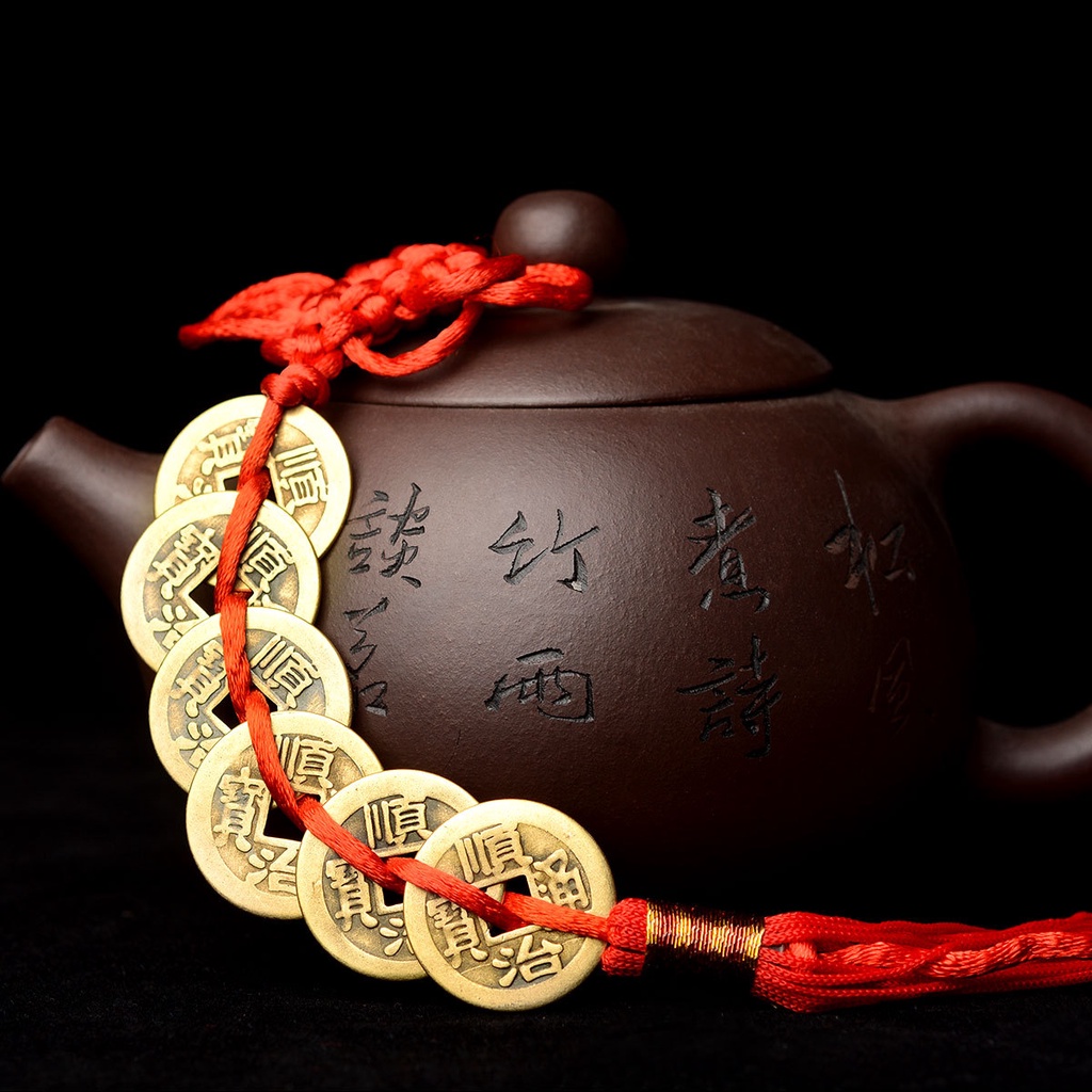 Chinese Ancient Coin Prosperity Lucky Chinese Knot Pangsabit for Money ...