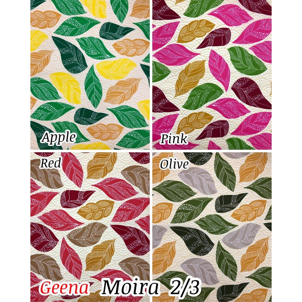 Geena Fabric Moira Design Sold Per Yard | Shopee Philippines