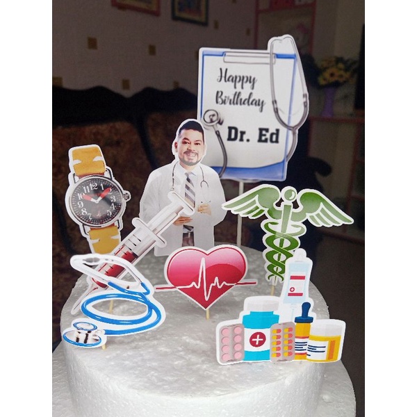 Doctor theme cake topper | Shopee Philippines