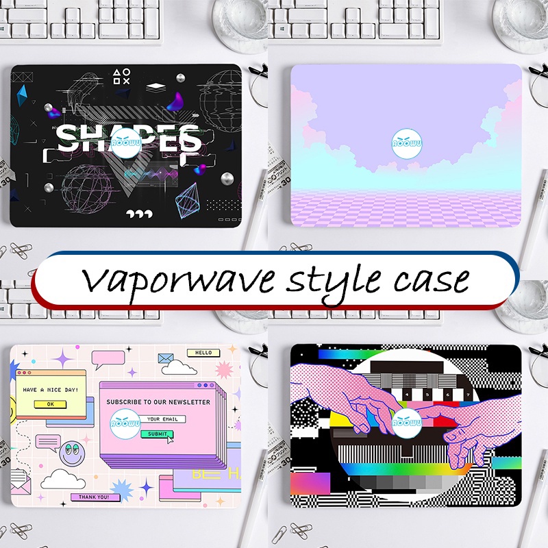 Vaporwave Style MacBook Case for 2021 Pro 14 inch A2442 2020 Pro Air M1 ...