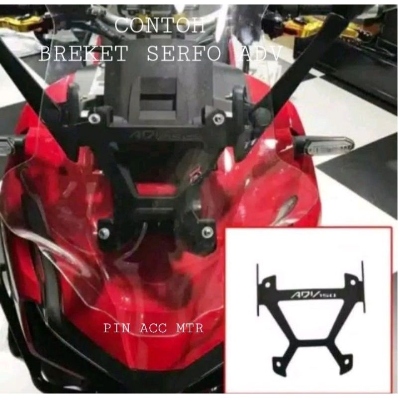 Adv 150 ADV 160 Rear View Mirror Mount Bracket Premium Quality Iron ...