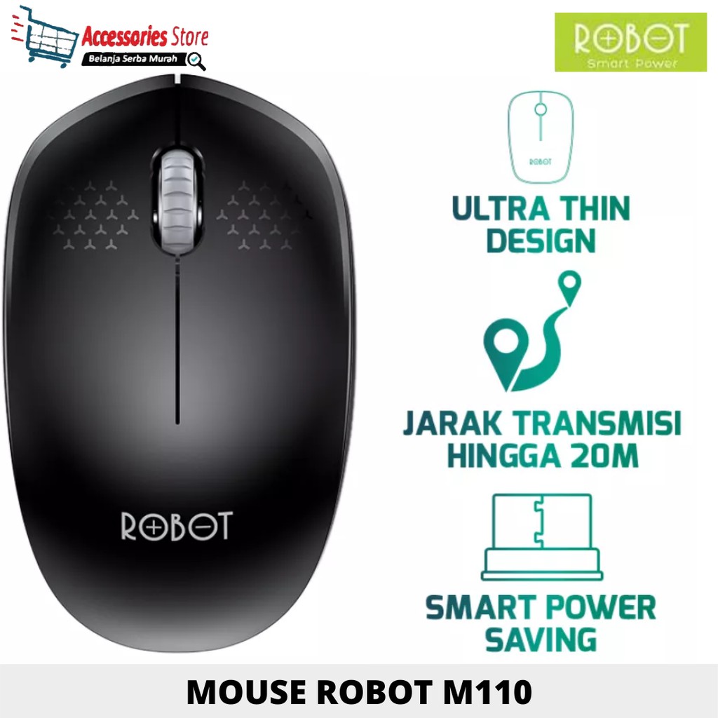 M110 Official Wired Optical Robot Mouse | Shopee Philippines