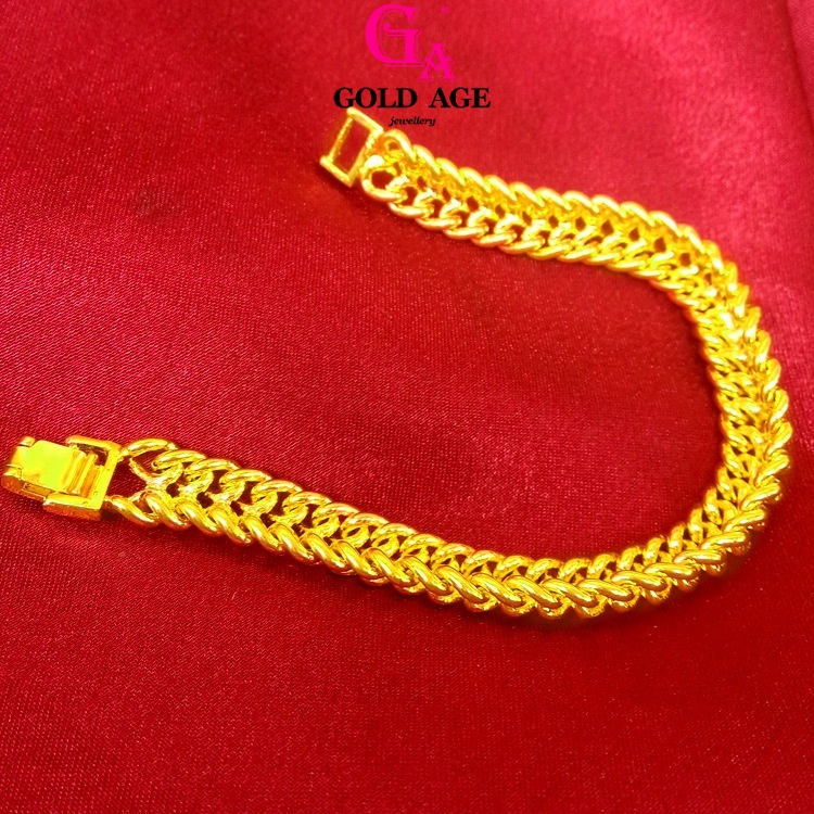 GA Jewelry Fashion Gold Plated Korean Bangkok Men's and Women's ...