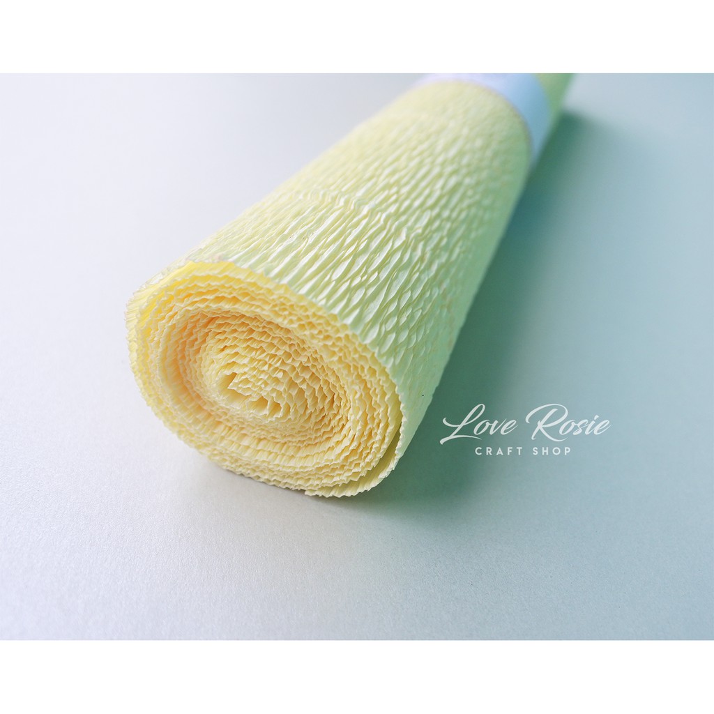 Cartotecnica Rossi Italian Crepe Paper 180g White Palette for Paper ...