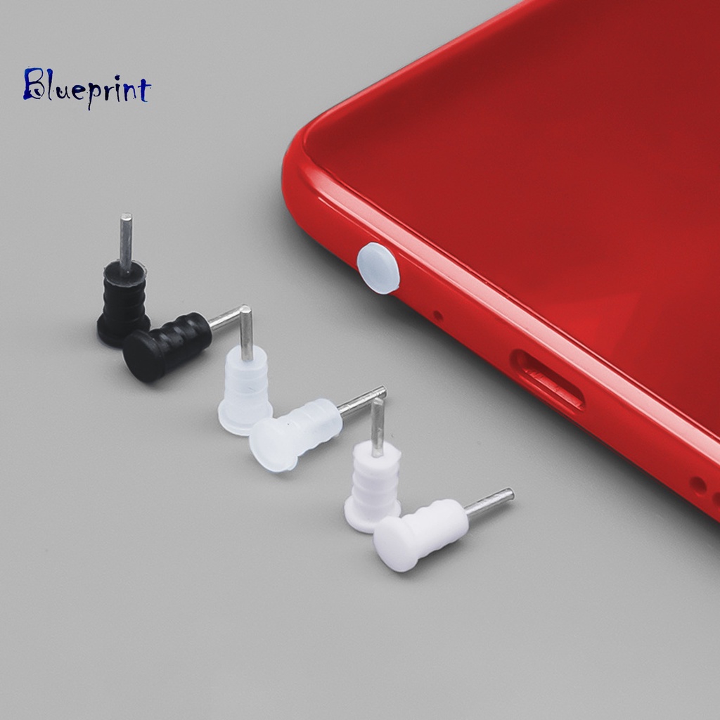 ★BP 5Pcs 3.5mm Dust Plug Mini Universal Silicone Multipurpose Jack Dust ...
