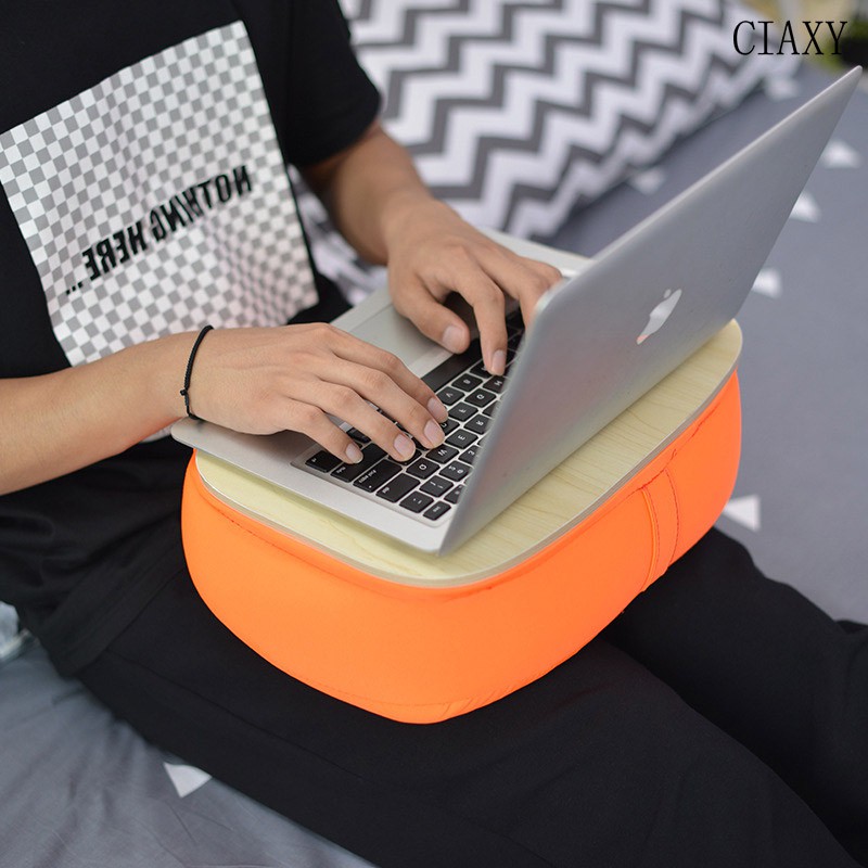 【New product】Laptop Stand Pillow Office Desk PC Tablet Desk Bed Cushion ...