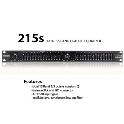 Kevler 215's Dual 15 - Band Graphic Equalizer | Shopee Philippines