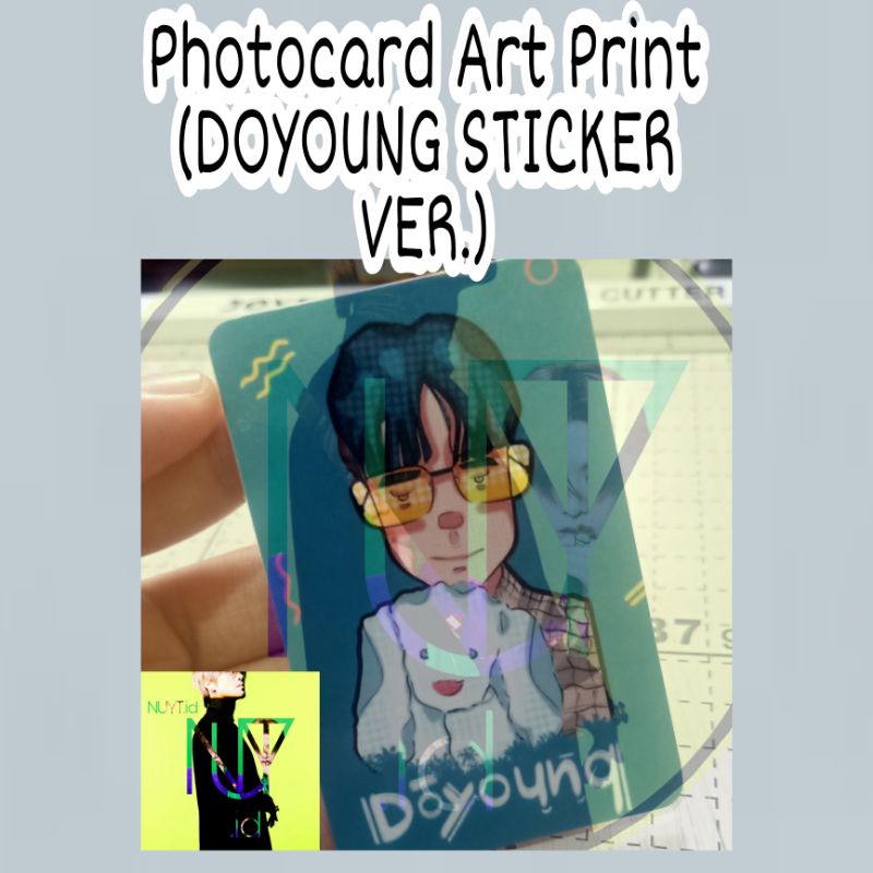 PHOTOCARD DOYOUNG NCT 127 STICKER VER. Art Print (Unofficial) | Shopee ...