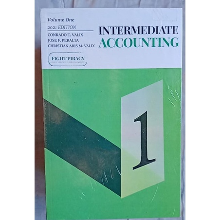 INTERMEDIATE ACCOUNTING VOL. 1 by Valix | Shopee Philippines