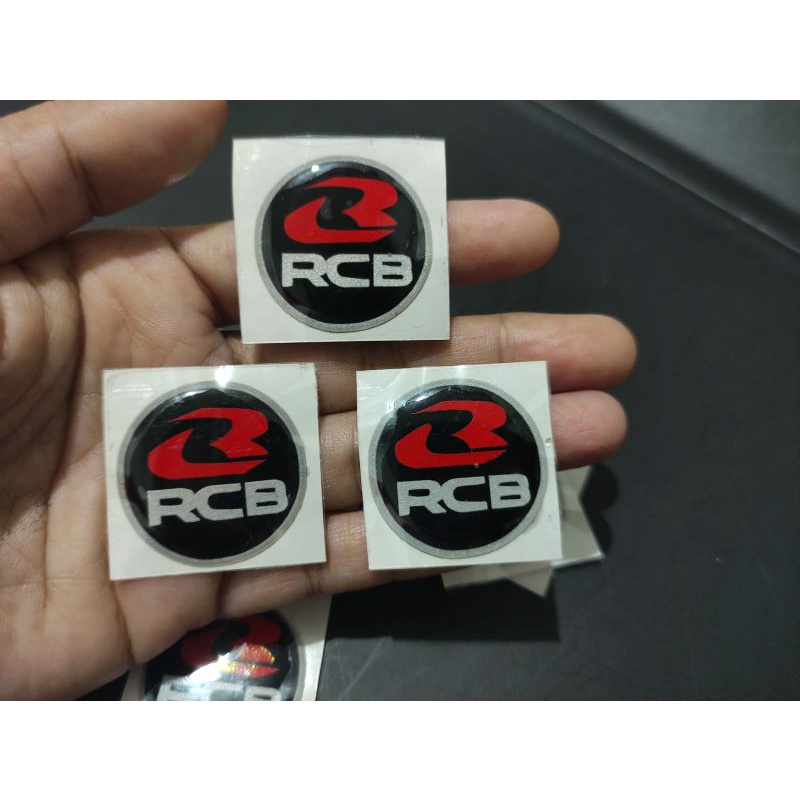 Embossed rcb racing boy caliper emblem Sticker | Shopee Philippines