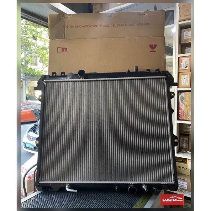 Evercool Radiator Toyota Innova , Fortuner , Hilux 2005 -2015 Diesel ...