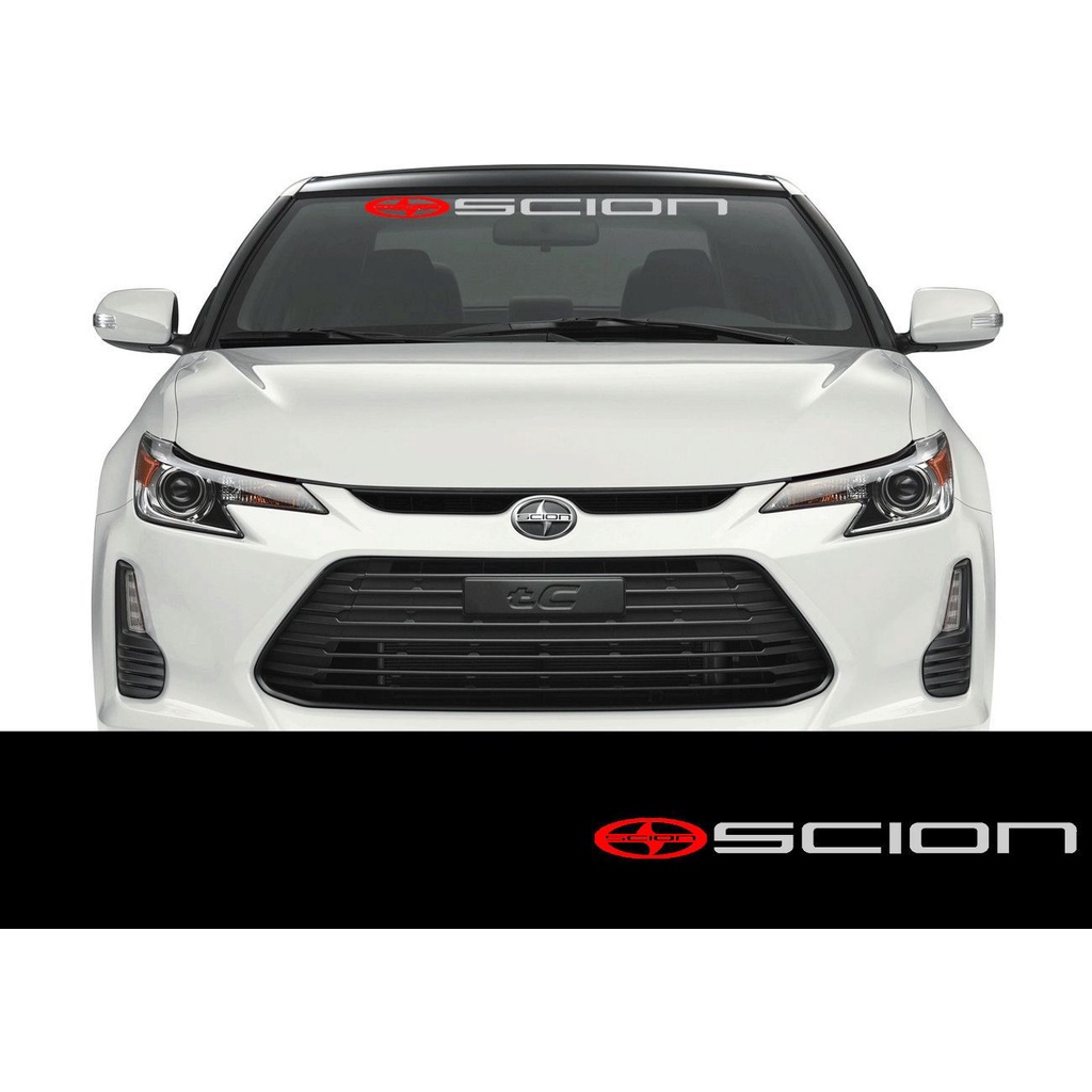 SCION Windshield Window Banner Decal Vinyl Sticker Race TRD XB TC IQ XD ...