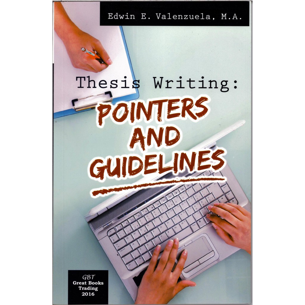 Thesis Writing (Pointers and Guidelines) | Shopee Philippines