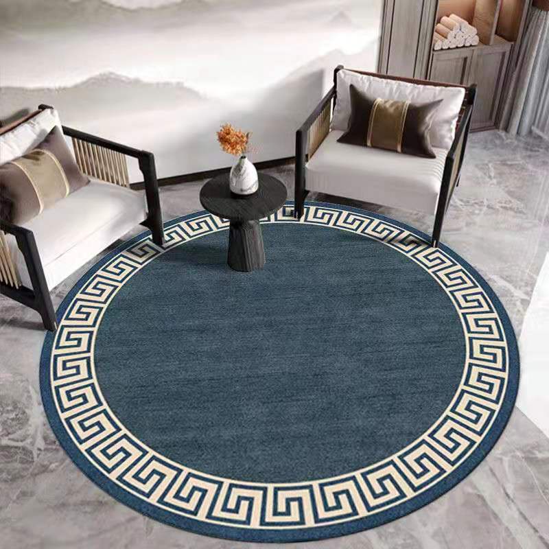 Scandinavian round rug floor mat, beautifully designed in Scandinavian ...