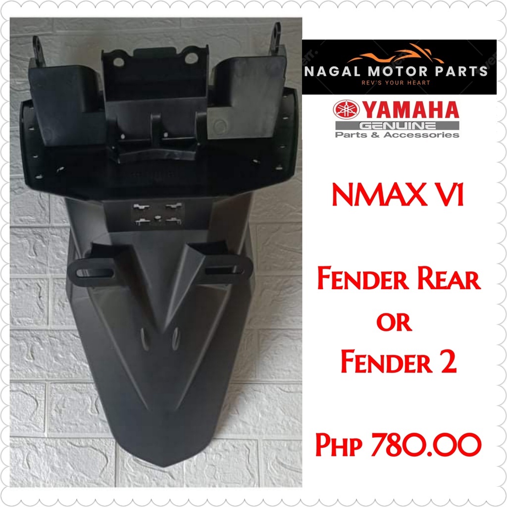 FENDER REAR OR FENDER 2 (TAPALUDO) FOR NMAX V1 YAMAHA GENUINE PARTS ...