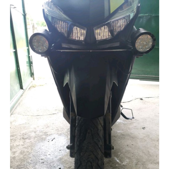 HONDA CLICK V1&V2 STAINLESS BRACKET FOR Mini Driving Light V1-2 ...