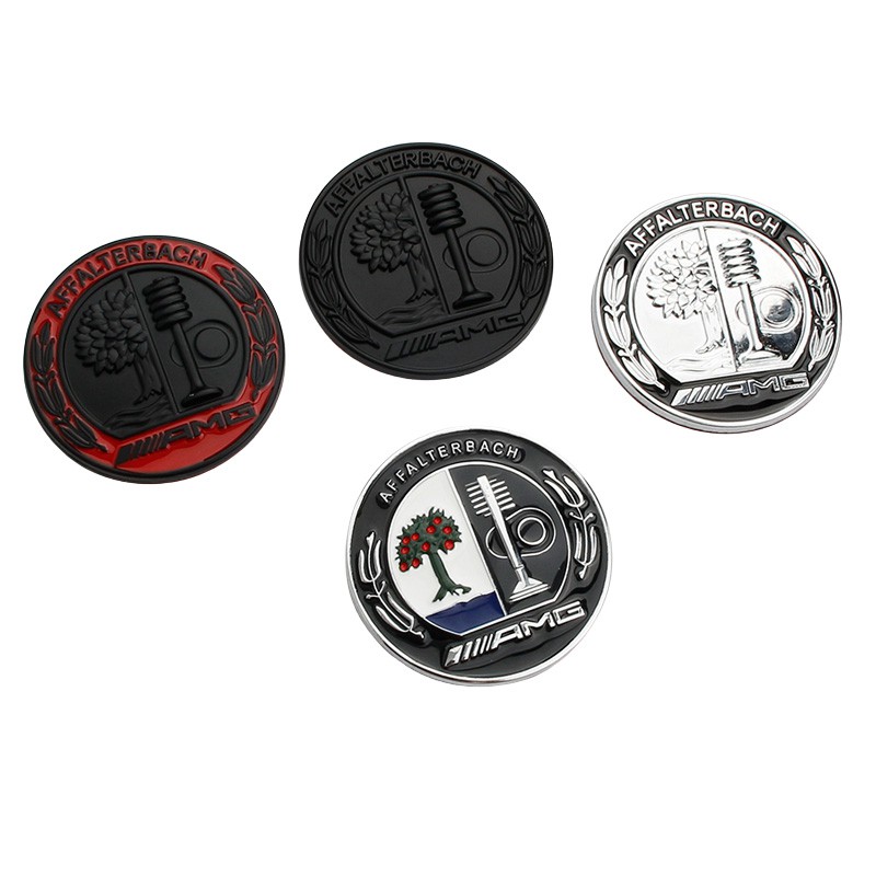 1 Metal AMG Logo Apple Tree Car Auto Decorative Emblem Badge Sticker ...
