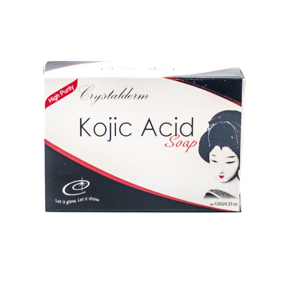 CRYSTALDERM KOJIC ACID SOAP - 120G | Shopee Philippines
