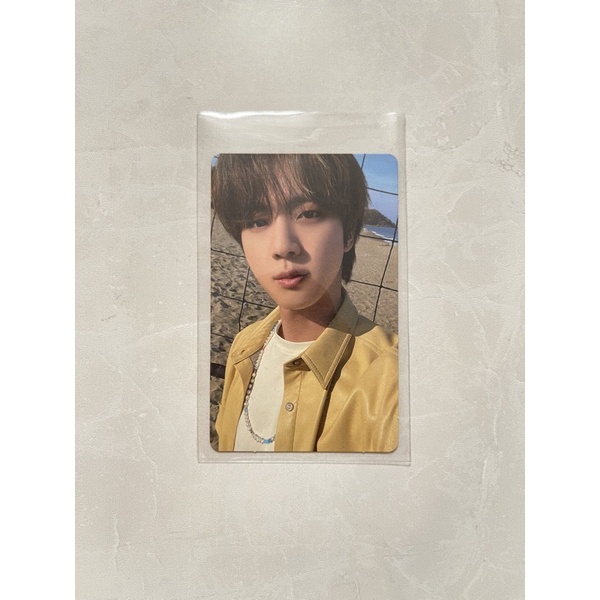Pc PHOTOCARD ALBUM BUTTER BTS JIN PEACHES VER | Shopee Philippines