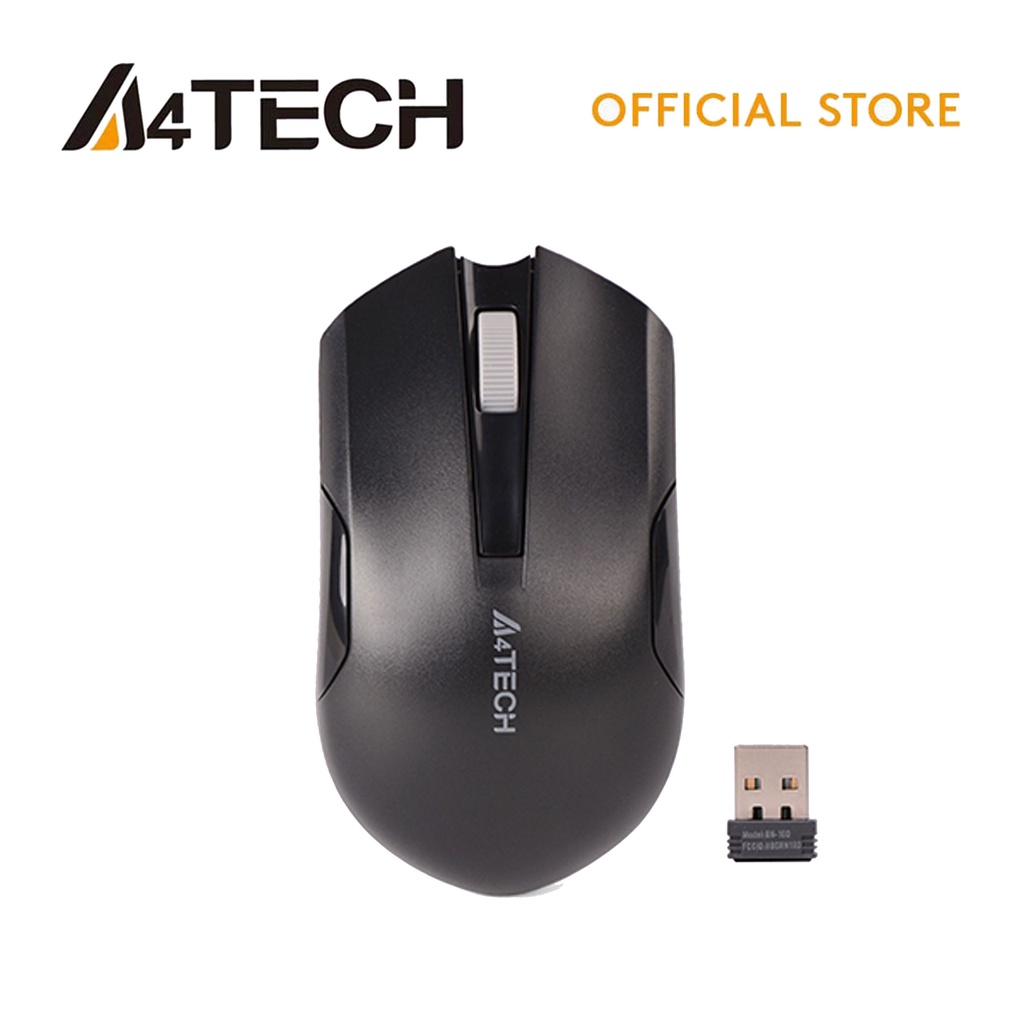 A4Tech G3-200NS 2.4G Hz 1200DPI Silent Click Wireless Mouse | Shopee ...