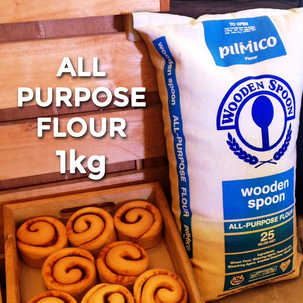 All Purpose Flour "Wooden Spoon" First Class 1 kg | Shopee Philippines