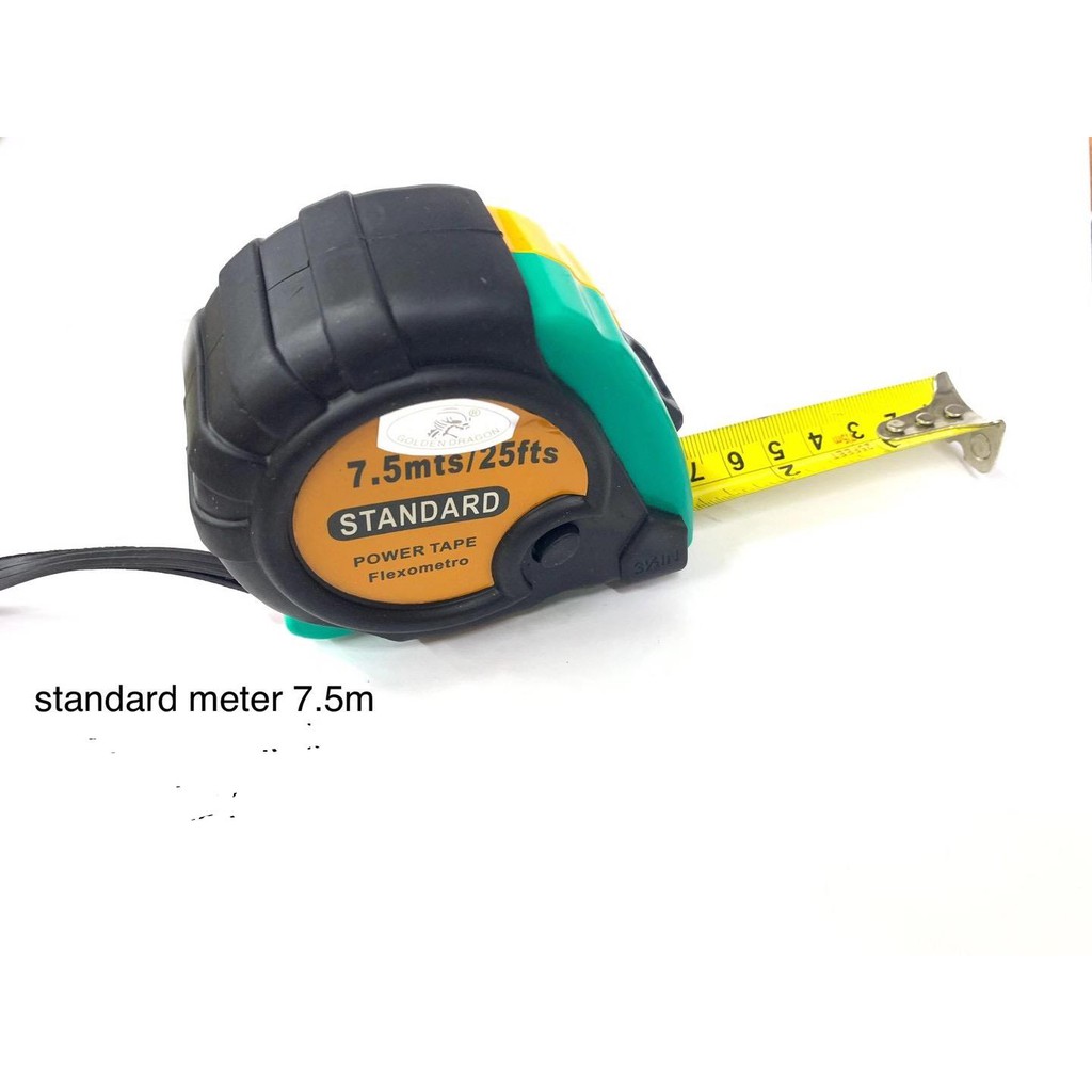 Standard carpenter tape measure measuring tool 3m 5m 7.5m Shopee Philippines