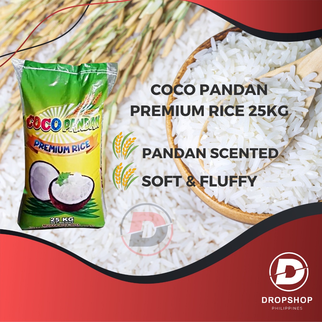 COCO PANDAN IMPORTED FROM VIETNAM PREMIUM RICE 25KG | Shopee Philippines