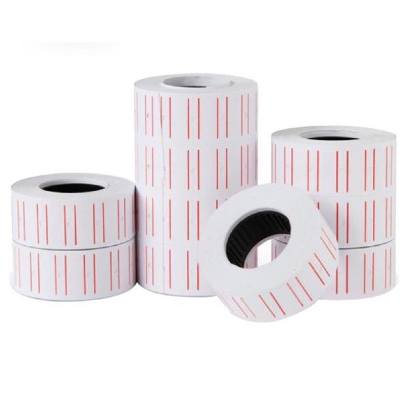 Single Row Price Label Sticker - 10 rolls/pack | Shopee Philippines