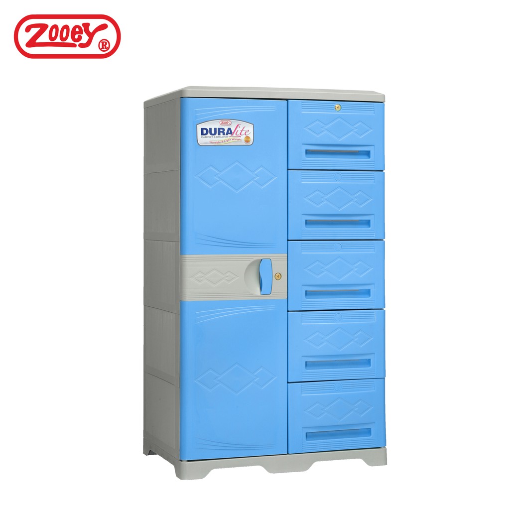 Zooey DuraLite Cabinet/Clothes Organizer Stock No. 2009-DLT/Wardrobe Cabinet | Shopee Philippines