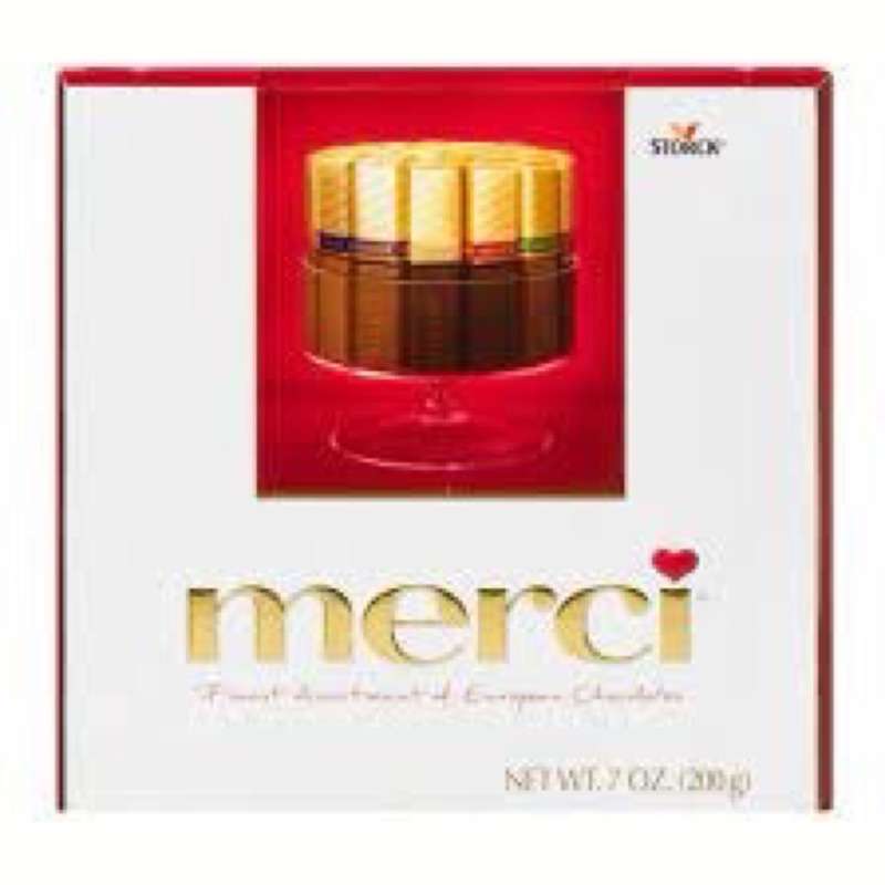Merci Red Finest Selection Assorted Chocolate 250g | Shopee Philippines