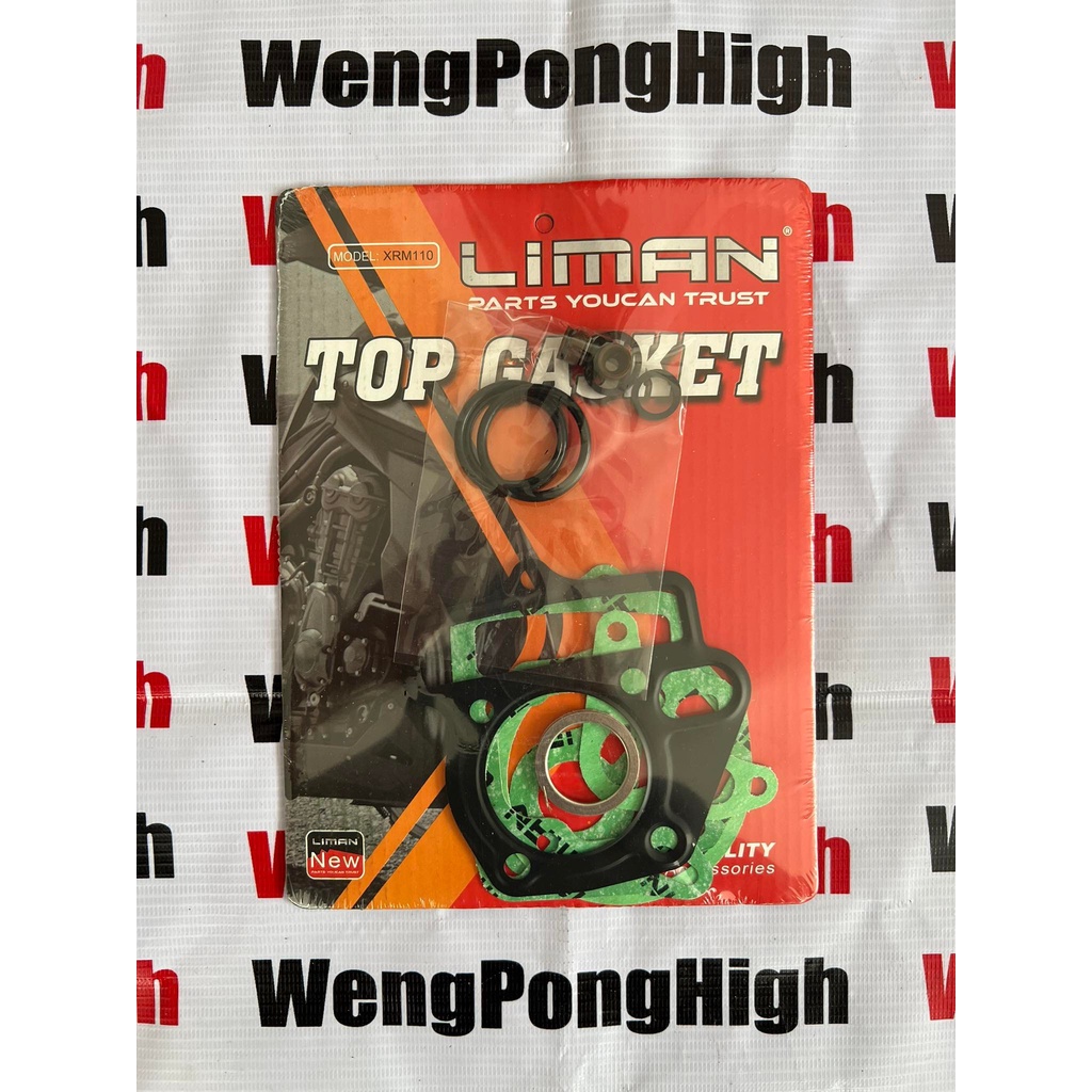 TOP OVERHAULING GASKET XRM110 LIMAN | Shopee Philippines