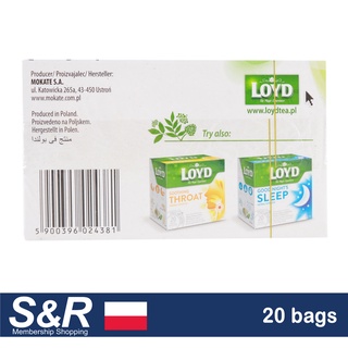 Loyd Support Digestion Herbal Infusion Tea (2g x 20pcs) | Shopee ...