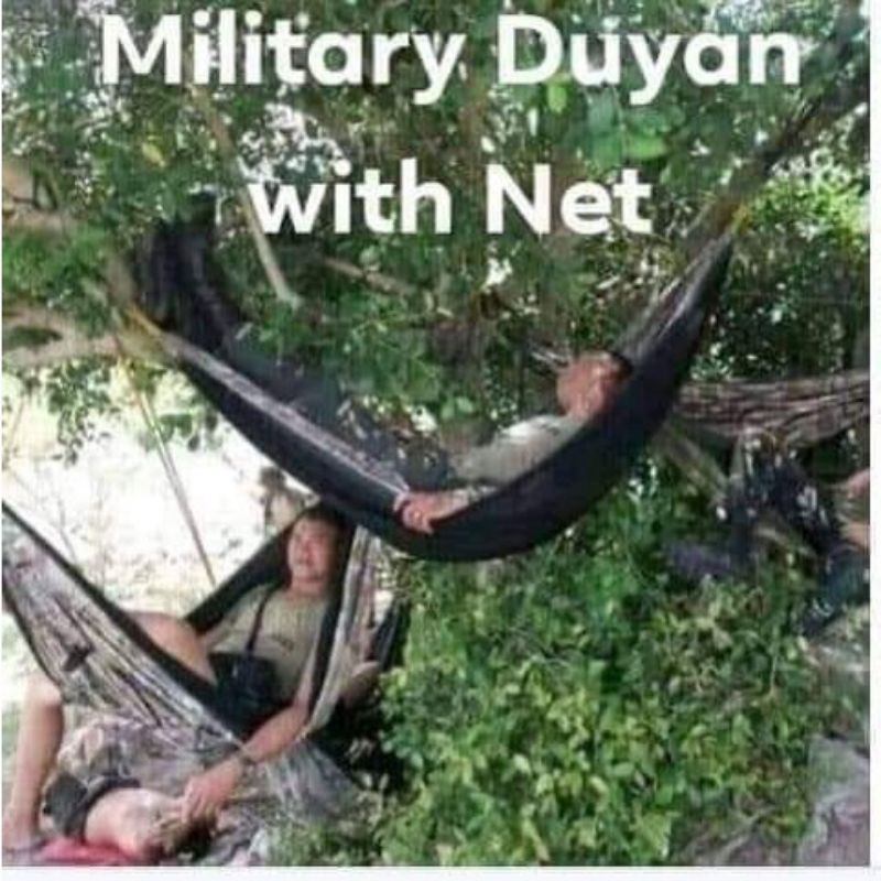 Military Duyan/Hammock with Mosquito Net | Shopee Philippines
