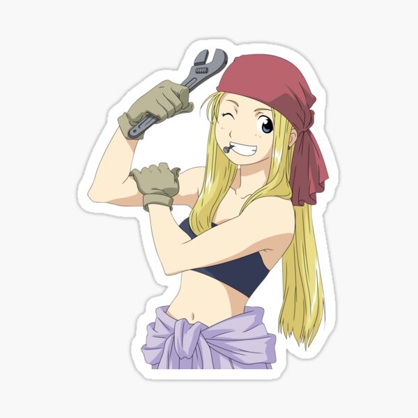 Anime Stickers / Fullmetal Alchemist Brotherhood Anime Sticker ...