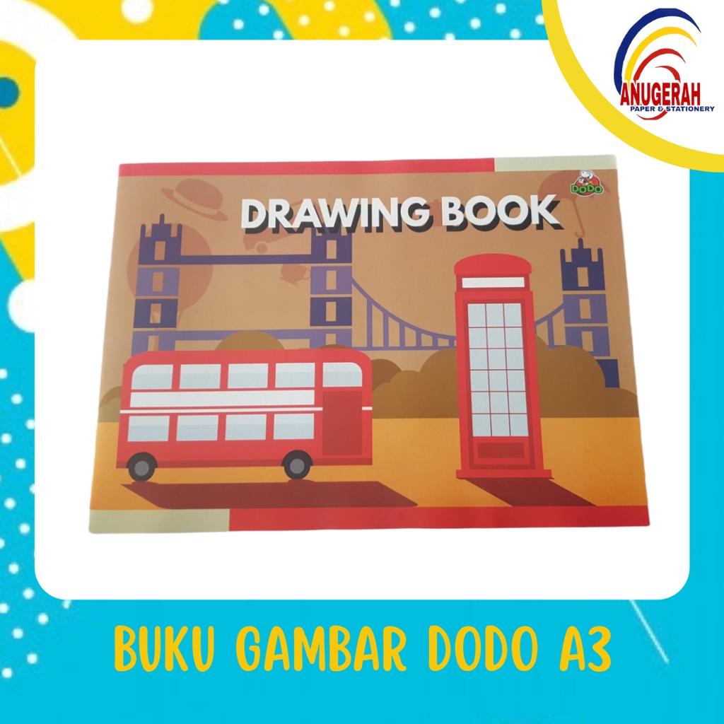 Dodo A3 DRAWING BOOK (PCS) | Shopee Philippines