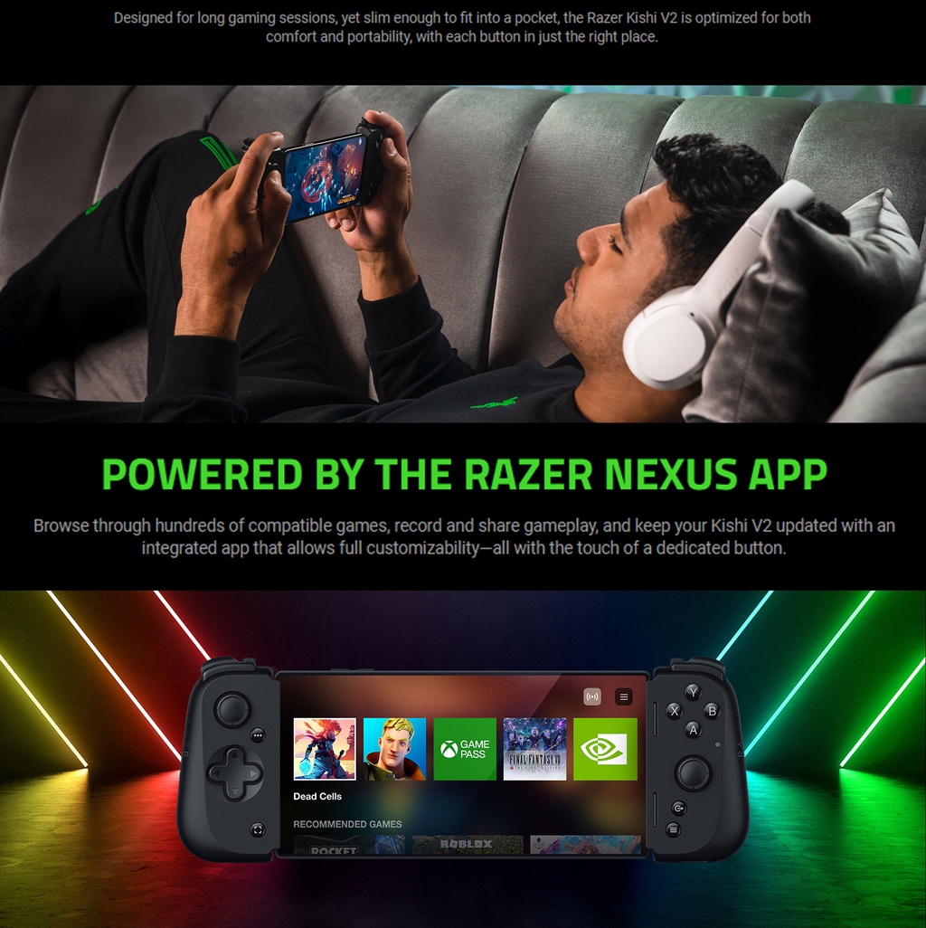 Razer Kishi V2 - Gaming Controller for Android | Shopee Philippines