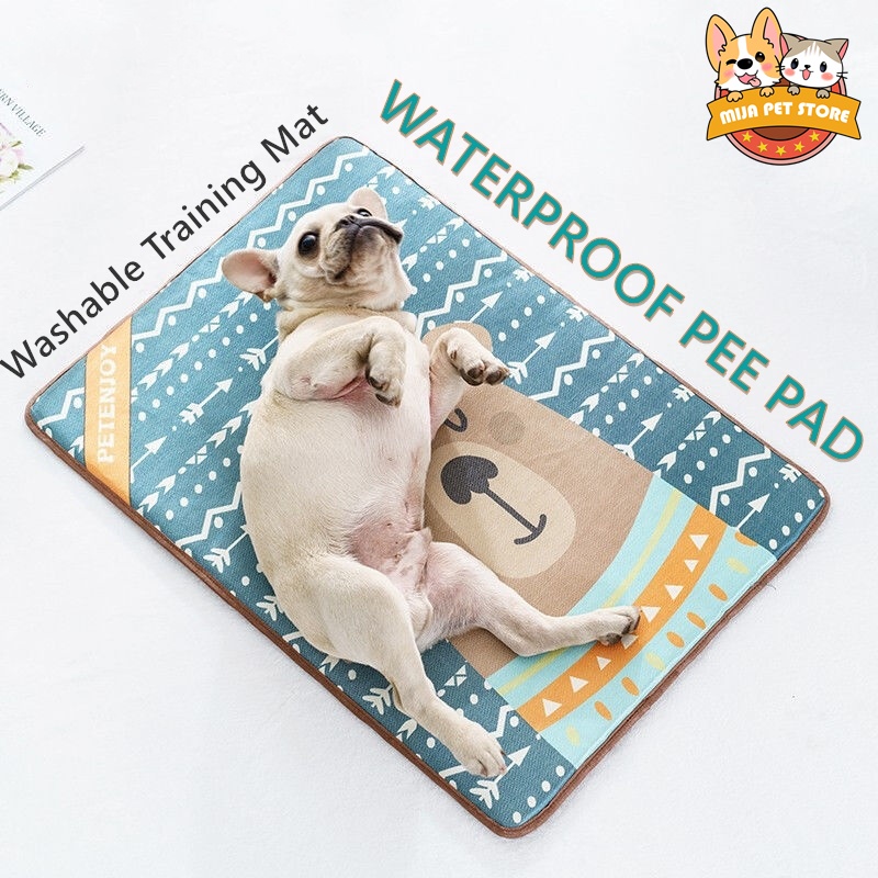 Dog Pee Pad Washable and Reusable Fast Absorbing Dog Mat Dog Training ...