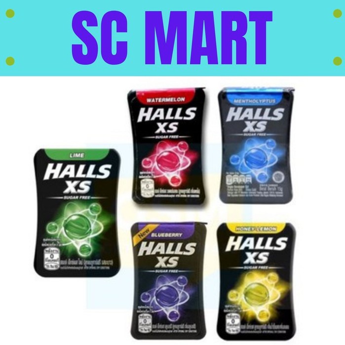 [SC] Halls Xs Sugar Free Mini Mint Candy 15g | Shopee Philippines