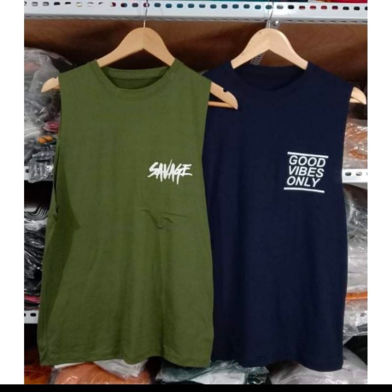 3pcs 1pc Cotton Muscle Tee Sando For Men COD | Shopee Philippines