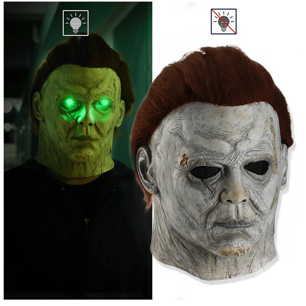 Michael Myers Full Head Masks Halloween Headgear Cosplay Halloween ...