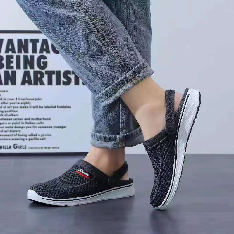 shuta half shoes men's slipper(size 40-45) 1905# | Shopee Philippines