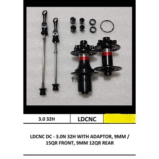 Bike Smart | LDCNC 6 PAWLS 32 HOLES HUBS | 3.0—ALLOY | 9.0—CARBON ...