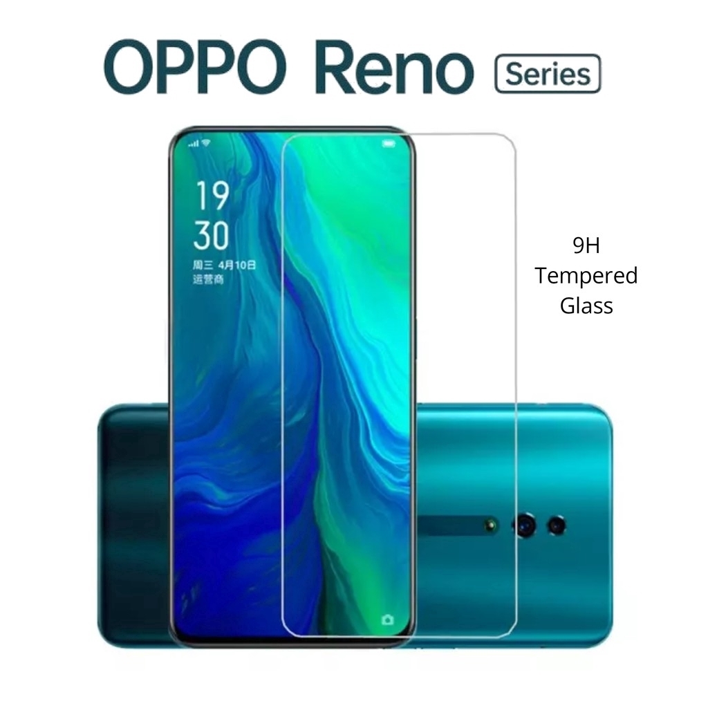 (Readystock!!) Oppo Reno 10x Zoom F11 Pro F9 F7 F5 9H Tempered Glass ...