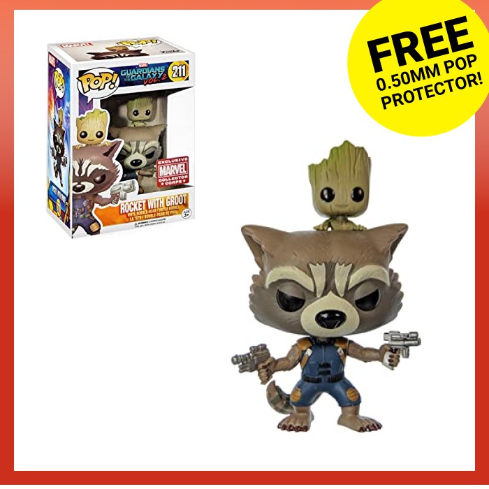 Marvel Guardians of the Galaxy 2 Rocket w/Groot [Marvel Collector Corps ...