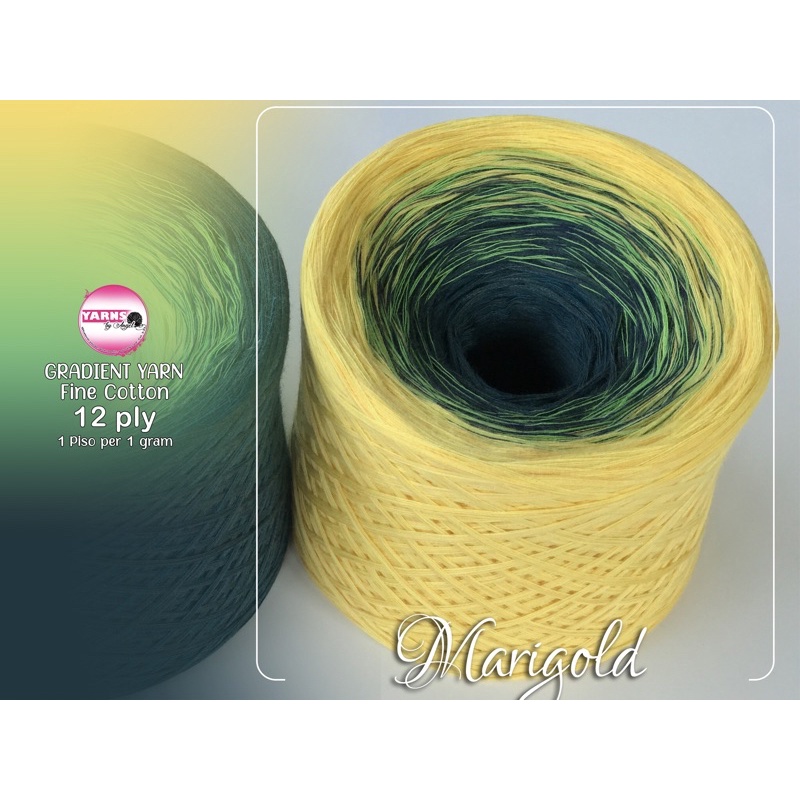 Crochet Gradient Yarn (Marigold) | Shopee Philippines
