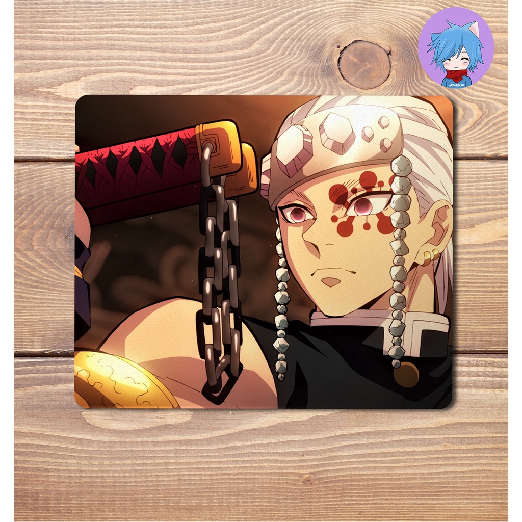 Demon Slayer Uzui Tengen Anime Mousepad - ANIMEHABU | Shopee Philippines