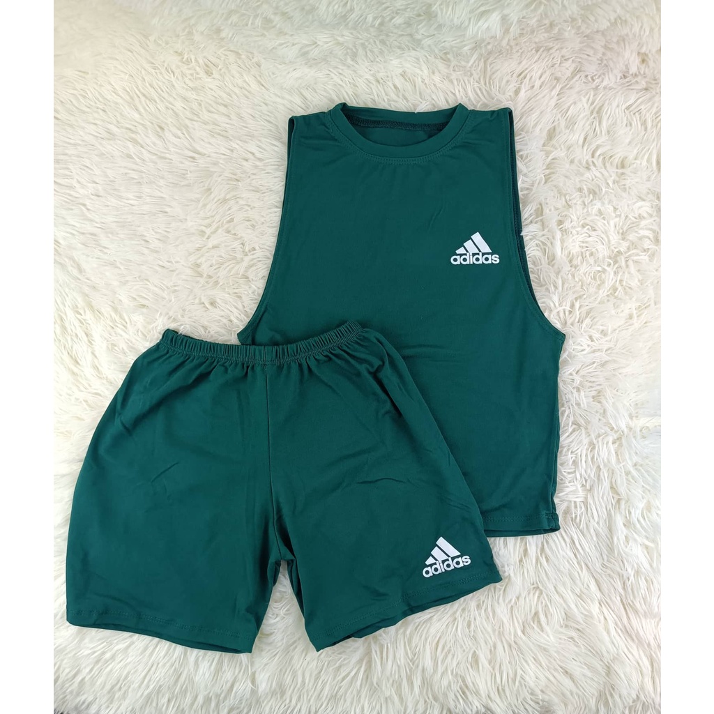 Localist_ph Kids Muscle Tee Terno Sando Shorts for Boys 3 to 6 Years ...