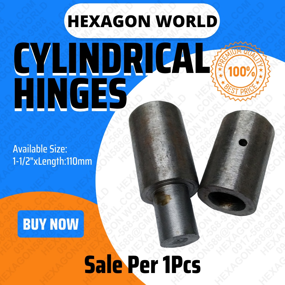 1Pcs Cylindrical Hinges 1-1/2" | Shopee Philippines